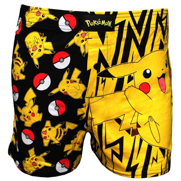 Bioworld | Underwear & Socks | Nintendo Pokemon Pikachu Boxer Shorts ...
